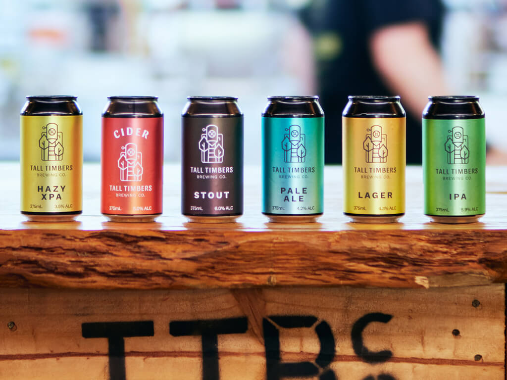 Tall Timbers Label Redesign - thebox