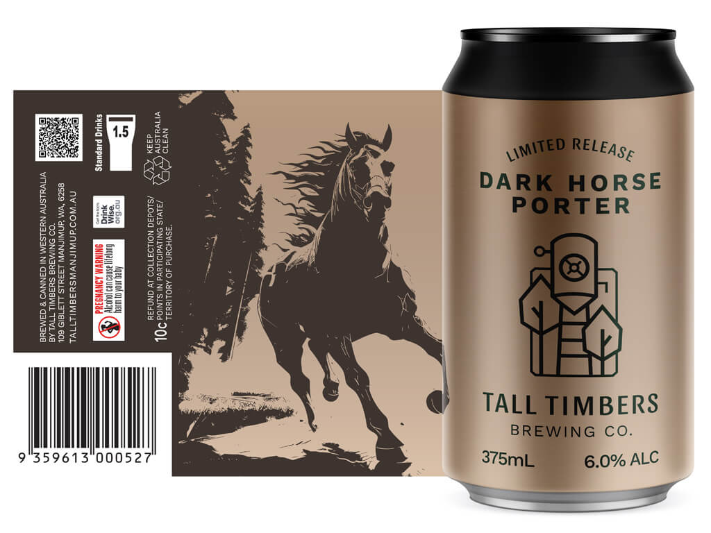 Tall Timbers Label Redesign - thebox